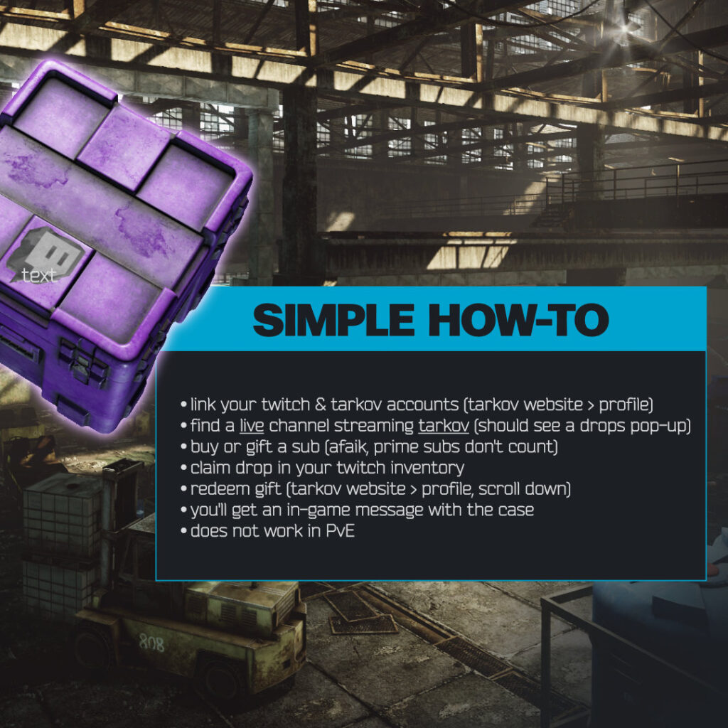 Last Chance: How to Claim the Streamer Case - Tarkov Tips